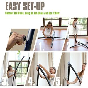 Zupapa X Hanging Hammock Chair Stand Only for Air Chair Porch Swing, Heavy Duty Outdoor Indoor Use