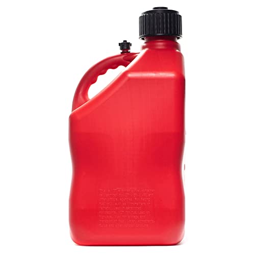 VP Racing Fuels Motorsport 5 Gallon Square Plastic Utility Jug Red (4 Pack)