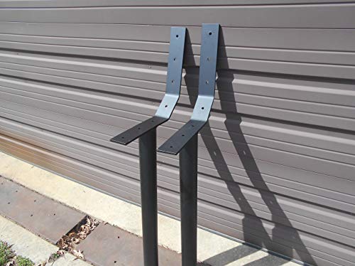 Roudebush Company Park Bench Frames-Permanent Post