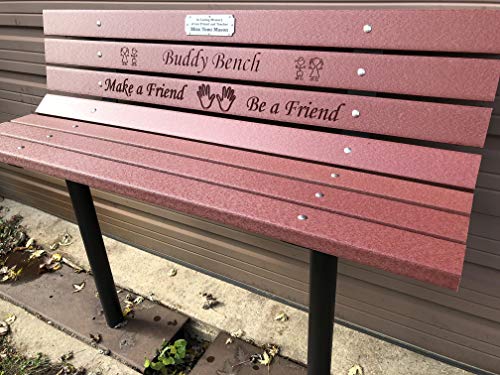 Roudebush Company Park Bench Frames-Permanent Post