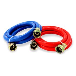 Appliance Pros Washer Inlet Hoses (Reinforced PVC, Pack Qty-1, 6 Foot)