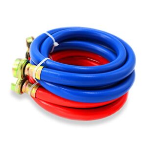 Appliance Pros Washer Inlet Hoses (Reinforced PVC, Pack Qty-1, 6 Foot)