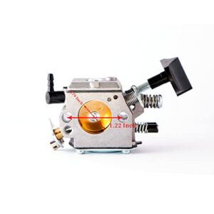 Mikatesi 4203 120 0603 4203 120 0605 BR430 Carburetor Kit for Stihl SR320 SR340 SR380 SR400 SR420 BR320 BR340 BR380 BR400 BR420 Backpack Blower Replaces HD-4A HD-4B HD-13B Carb