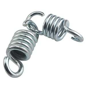 XINMEIWEN 2Pack 750lbs Weight Capacity Hammock Chair Spring Porch Swing Spring for Hanging Chair and Swing (Thickness: 7mm + 8mm)