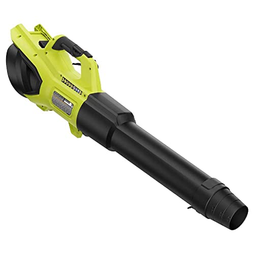 RYOBI 40V HP Brushless 190 MPH 730 CFM Cordless Battery Jet Fan Leaf Blower (Tool Only) (Renewed)