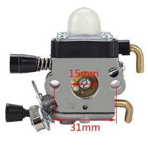 ATVATP FS85 Carburetor for Stihl FS75 FS80 FS85 HS75 HS80 HS85 HL75 FH75 HT70 HT75 KM80 KM85 SP80 SP85 FC75 FC85 String Trimmer & 4137 124 2800 4137 124 1500