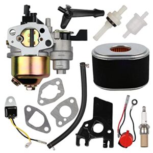 gx160 gx200 carburetor for honda gx140 gx168 gx200 5.5hp 6.5hp engine carb with air filter kit replace# 16100-zh8-w61 16100-zh8-w51 16100-ze1-825 6100-ze1-814