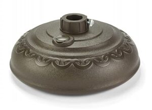 patio living concepts 00147 umbrella base, bronze