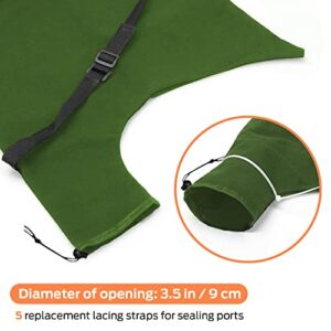 Leaf Blower Bag，Leaf Blower Shoulder Bag with Zipper and Shoulder Strap，Compatible with Blower - Mulcher - Yard Vacuum