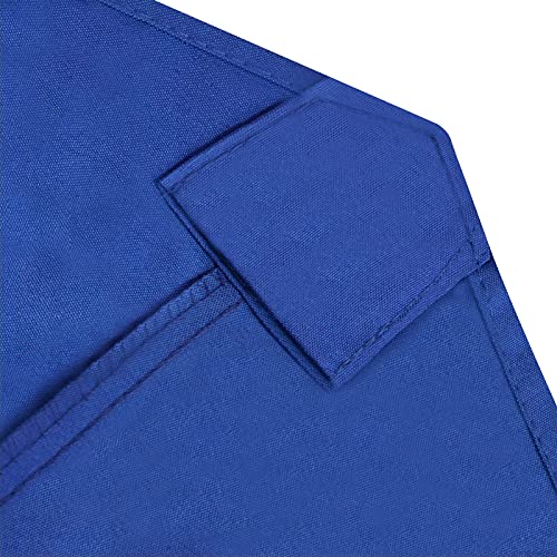 EliteShade USA Sunumbrella 9ft Replacement Covers 8 Ribs Market Patio Umbrella Canopy Cover (CANOPY ONLY)(Royal Blue)