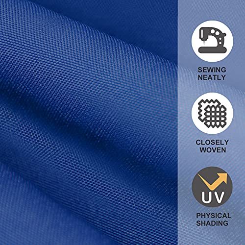 EliteShade USA Sunumbrella 9ft Replacement Covers 8 Ribs Market Patio Umbrella Canopy Cover (CANOPY ONLY)(Royal Blue)