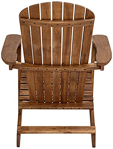 Teal Island Designs Cape Cod Natural Wood Adirondack Chairs Set of 2