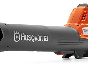 Husqvarna 230iB Battery Powered Cordless Leaf Blower, 136-MPH 650-CFM Electric Leaf Blower with Brushless Motor and Quiet Operation, 40V Lithium-Ion Battery and Charger Included