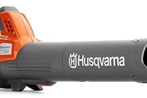 Husqvarna 230iB Battery Powered Cordless Leaf Blower, 136-MPH 650-CFM Electric Leaf Blower with Brushless Motor and Quiet Operation, 40V Lithium-Ion Battery and Charger Included