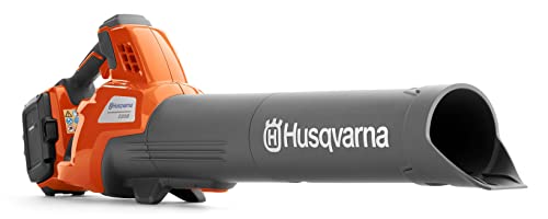 Husqvarna 230iB Battery Powered Cordless Leaf Blower, 136-MPH 650-CFM Electric Leaf Blower with Brushless Motor and Quiet Operation, 40V Lithium-Ion Battery and Charger Included