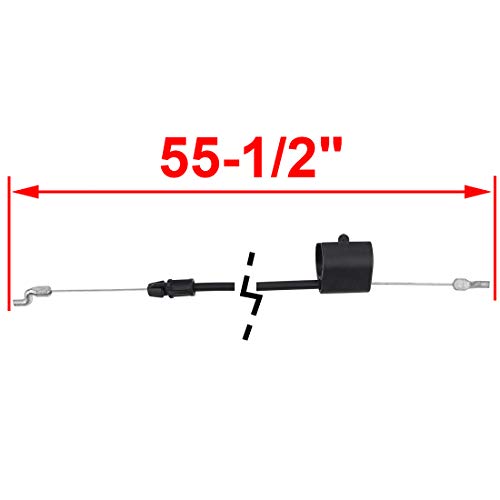 Dxent 158152 Zone Control Cable Throttle Cable Compatible with 158152 Poulan Pro Sears Craftsman Weed Eater Walk-Behind Lawn Mower