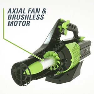 GreenWorks Pro Baretool 60-Volt Max Lithium Ion (Li-ion) 540-CFM 140-MPH Heavy-Duty Brushless Cordless Electric Leaf Blower (Tool Only, Battery and Charger Not Included))