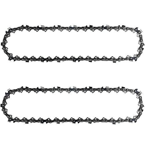 Opuladuo 10 Inch Pole Saw Chain for Harbor Freight Atlas 56934, 10" Polesaw Chain for Makita EY401MP EY2650H25H, Chainsaw Chain for Poulan PLN1510 and Echo Models - 3/8" - .050" - 39 Drive Links