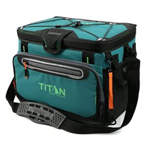 arctic zone titan deep freeze 30 can zipperless hardbody cooler, pine