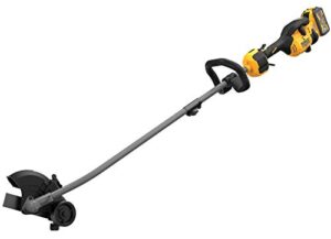 dewalt 60v max cordless lawn edger kit, flexvolt battery & charger included (dced472x1)