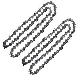 kuupo 2 pk h78 chainsaw chain 20 inch .325 inch gauge .050 inch pitch 78 drive links full chisel for 20bpx78cq husquarvana chainsaw 36 41 136 137 137e 141 142 141le 142e 445 445e 450 450e parts