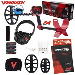 Minelab Vanquish 540 Pro Pack Detector with 2 Coils and Pro-Find 20 Pinpointer