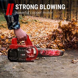 VacLife Leaf Blower Cordless with Battery and Charger -350CFM 150MPH 20V Electric Leaf Blower with Advanced Turbo & High-Speed Mode, Perfect for Cleaning Lawn, Yard, Garage, Patio & Sidewalk (VL717)