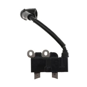 Ignition Coil 291337001 with Spark Plug for Ryobi RY254BC 25.4CC and RY252CS RY253SS RY251PH 25cc String Trimmer 2 Cycle Trimmer Brush Cutter