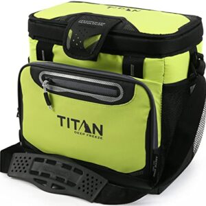 Arctic Zone Titan Deep Freeze Cooler - 16 Can Zipperless Hardbody Cooler - Deep Freeze Insulation, HardBody Liner, and SmartShelf