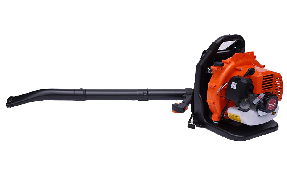 KinHall Leaf Blower - 2-Stroke 47.2cc Gas Blade Blower, Air-Cooled Gas Powered Backpack Blower with Safety Belt, for Lawn Care, Snow Blowing & Yard Cleaning Gas Blower