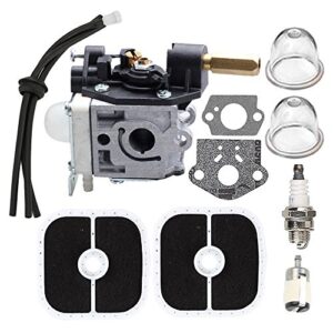 butom srm-266 carburetor with filters maintenance kit for echo srm-266s srm-266t srm-266u pas-266 ppt-266 ppt-266h pe-266 pe-266s shc-266 hca-266 trimmer weedeater rb-k112