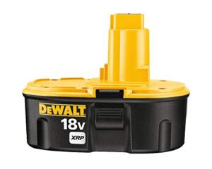 dewalt 18v battery, nicd pod style, 2.4-ah (dc9096)