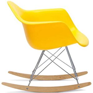 2xhome emrocker(yellow) rocking chair