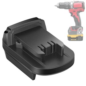 adapter for dewalt 20v battery adapter convert to for milwaukee m18 battery for milwaukee m18 18v tool use