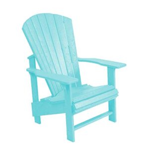 cr plastic products outdoor upright adirondack aqua