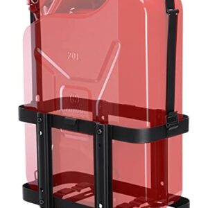 Racewill 2023 Upgrade Jerry Can Mount Holder: Lockable Jerry Gas Can Holder Rack, 5 Gallon ( 20 Liter ), Reinforced Welding