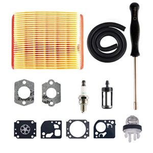 Mikatesi BR800 Carburetor Air Filter Gasket kit for STIHL BR800 BR800X 4283-120-0601 42831200601 Leaf Blower Engine