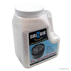 rainier dza160 dri-z-air 10lb refill jug