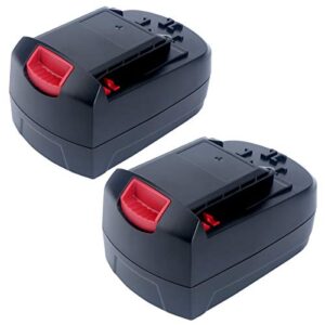 epowon 2packs 18-volt ni-cd battery 3600mah replacement for skil sb18c sb18a sb18b 2810 2888 2895 2897 2898 4570 5850 5995 7305 9350 cordless drill tools