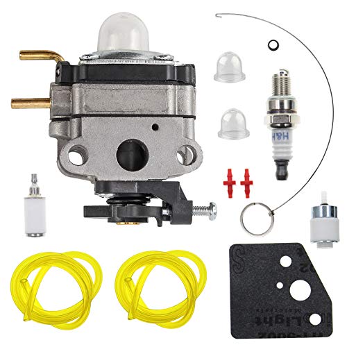 MOTOALL 753-06220 Carburetor for Troy Bilt TB146EC TB525EC TB575EC TB590EC TB525ES TB539ES String Trimmer MP429 MP479 BC509 SS418 Yard Machines Y4700EC Y4800EC 753-06220A 753-06220B