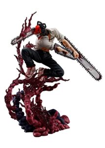 tamashii nations – chainsaw man – chainsaw man, bandai spirits figuartszero statue