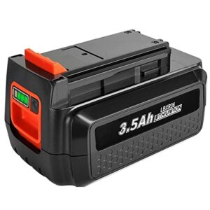 upgrade 3500mah 40v lbxr36 battery replacement for black & decker 40v max lithium battery lbxr36 lbx2040 lbxr2036 lbx1540 lbx2540 tools lst136 lht2436b lsw36 lcc340c lcs1240b tool power battery