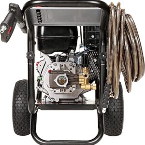 SIMPSON Cleaning PS60843 PowerShot 4400 PSI Gas Pressure Washer, 4.0 GPM, CRX 420cc Engine, Includes Spray Gun and Extension Wand, 5 QC Nozzle Tips, 3/8-inch x 50-foot Monster Hose