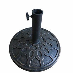 SUQ I OME Outdoor Patio Umbrella Parasol Base Stand Replacement Hole Ring Plug Cover and Cap 2.1 inch (1 pc , Black)