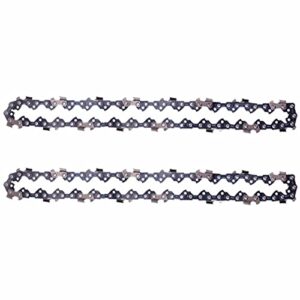 abroman 2 pack s52 advancecut 14-inch chainsaw chain 3/8 lp .050″ 52 drive links compatible with craftsman poulan ryobi portland harbor freight 64497 64498 homelite echo greenworks swj699e sun joe saw