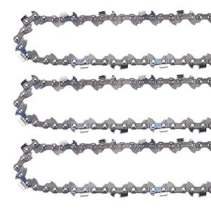 anzac ms170 chainsaw chain replacement for stihl 3610 005 0055 stihl ms170 ms171 ms180 ms180c 16 inch chinsaw 61pmm3 55 dl 3/8 lp pitch .043 gauge 3pack