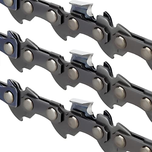 Anzac MS170 Chainsaw Chain replacement for Stihl 3610 005 0055 Stihl MS170 MS171 MS180 MS180C 16 Inch Chinsaw 61PMM3 55 DL 3/8 LP Pitch .043 Gauge 3Pack