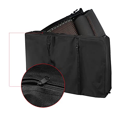 Large Outside Chair Storage Bag, Uranshin 600D Chair Carry Bag for Zero Gravity Chair Cover, Heavy Duty Folding Lounge Chair Carrying Case, Extra Large Moving Bags with Zippers (43" L x 11" W x 29" H)