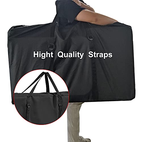 Large Outside Chair Storage Bag, Uranshin 600D Chair Carry Bag for Zero Gravity Chair Cover, Heavy Duty Folding Lounge Chair Carrying Case, Extra Large Moving Bags with Zippers (43" L x 11" W x 29" H)