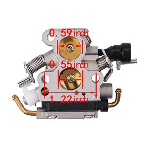 Panari Zama C1T-El41 Carburetor for Husqvarna 435 435E 440 440E 135 135E 140 140E Chainsaw Jonsered CS2240 CS2240S CS410 Chain Saw Replaces C1T-EL41A 506450501